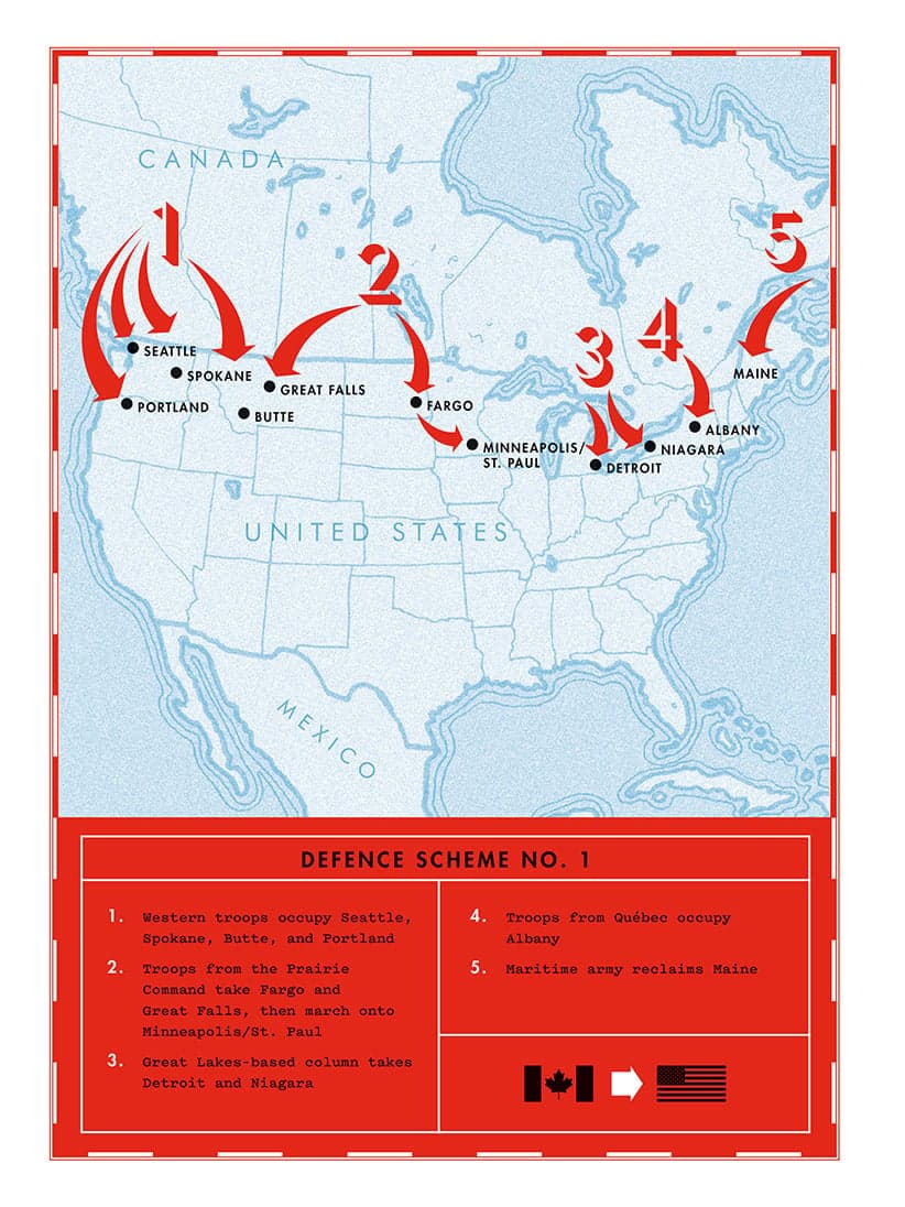 How Canada planned to invade the U.S. (and vice versa) - Macleans.ca